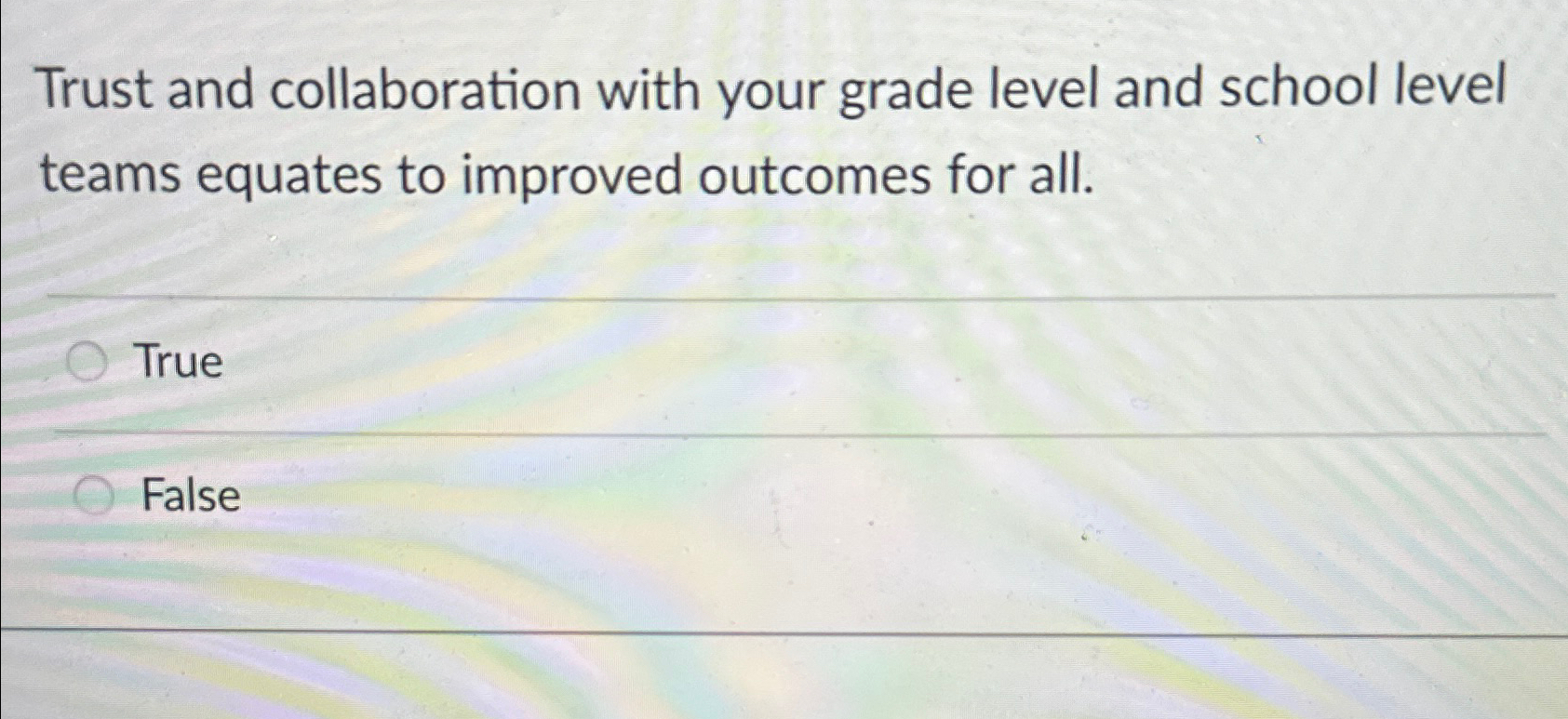 Solved Trust and collaboration with your grade level and | Chegg.com