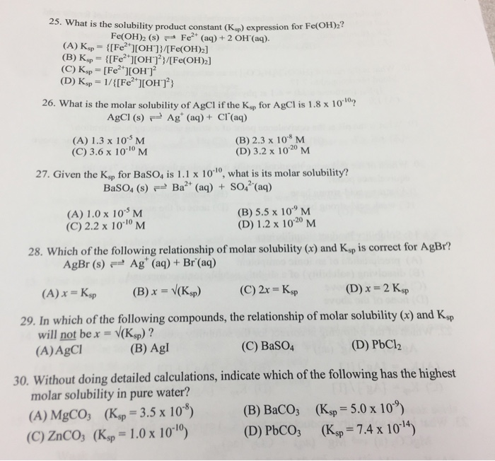 Solved Just want to double check my answers.25. C26. A27. | Chegg.com