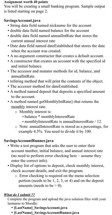 Solved 1- These are two java programs that need to be made | Chegg.com