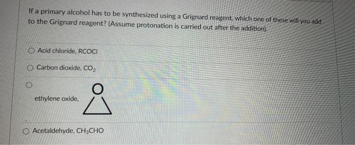 Solved PCC will oxidize a secondary alcohol to: O no | Chegg.com