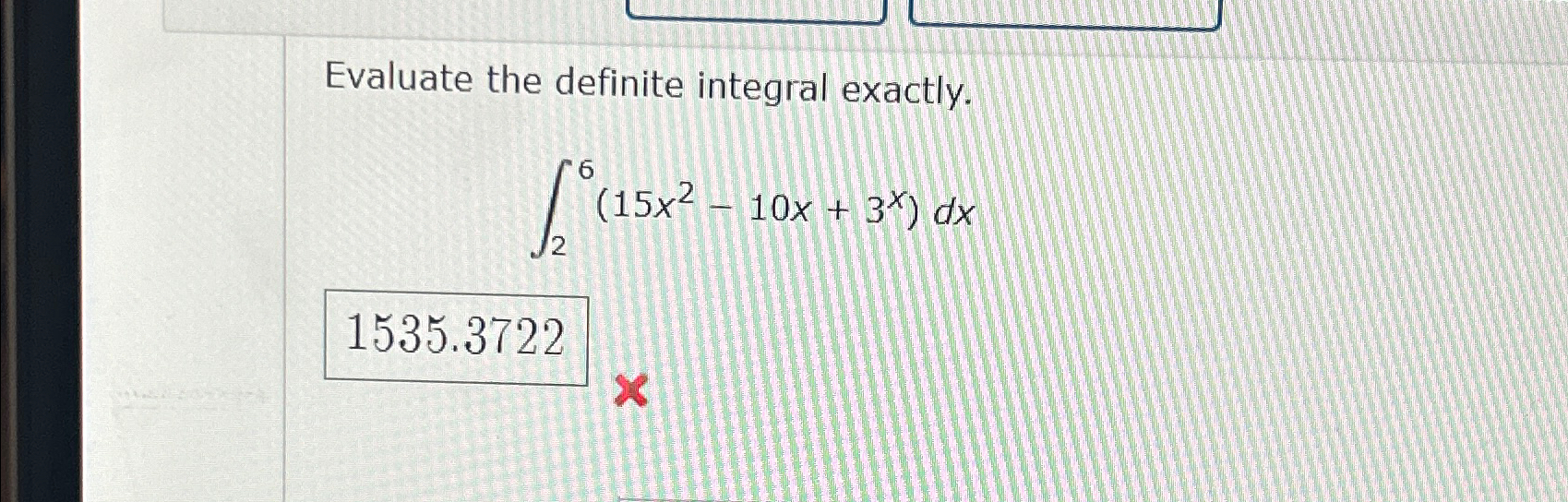 Solved Evaluate the definite integral | Chegg.com