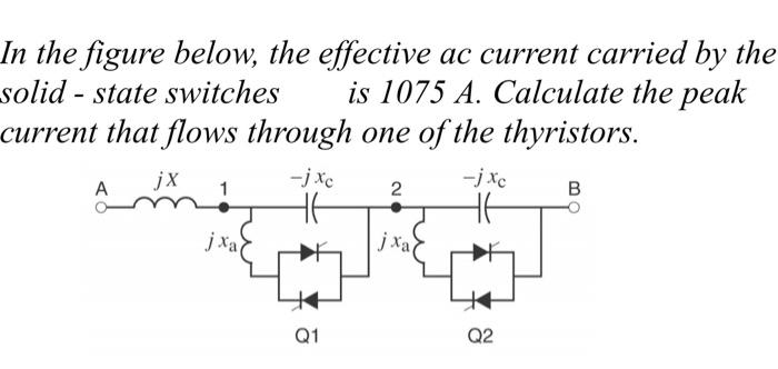Solved In the figure below, the effective ac current carried | Chegg.com