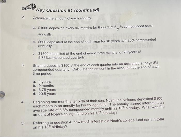 Solved 1. Use the formula FV=iR[(1+i)n−1]. Calculate FV for | Chegg.com