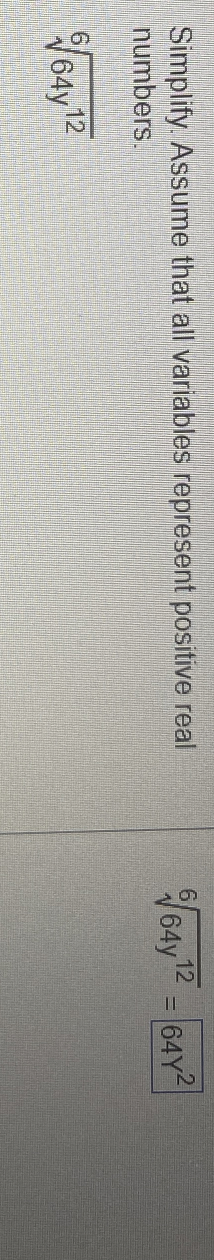 Solved Simplify. Assume that all variables represent | Chegg.com