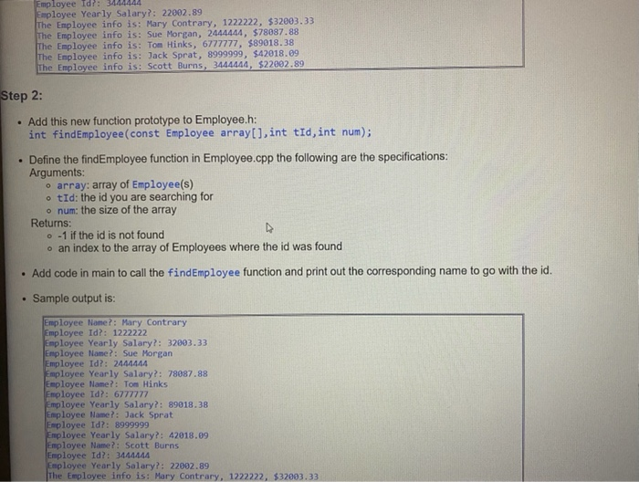 Solved Lab Exercise - C++ Structures Objective: The purpose | Chegg.com