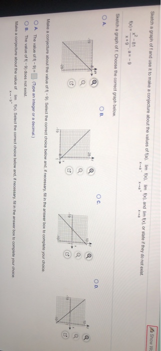 Solved Sketch a graph off and use it to make a conjecture | Chegg.com