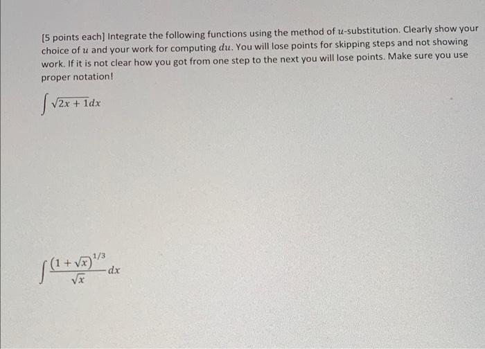 Solved Directions: You must show all of your work neatly and | Chegg.com