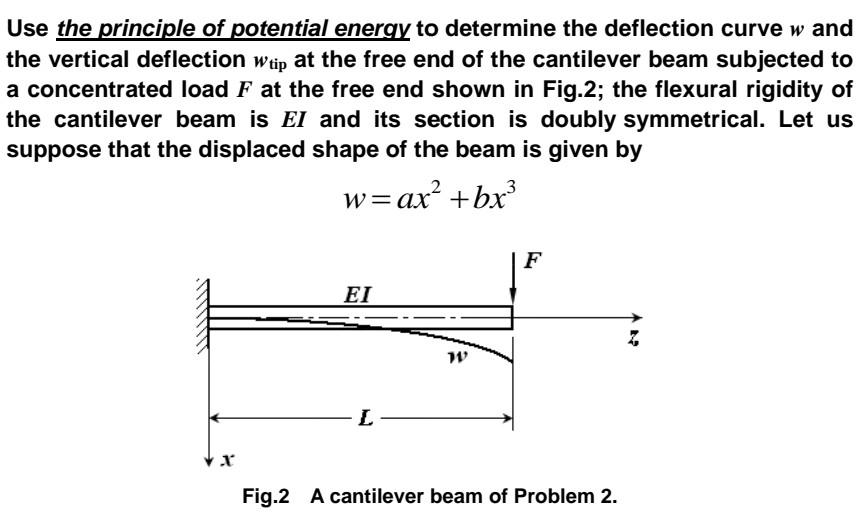Solved Use the principle of potential energy to determine | Chegg.com