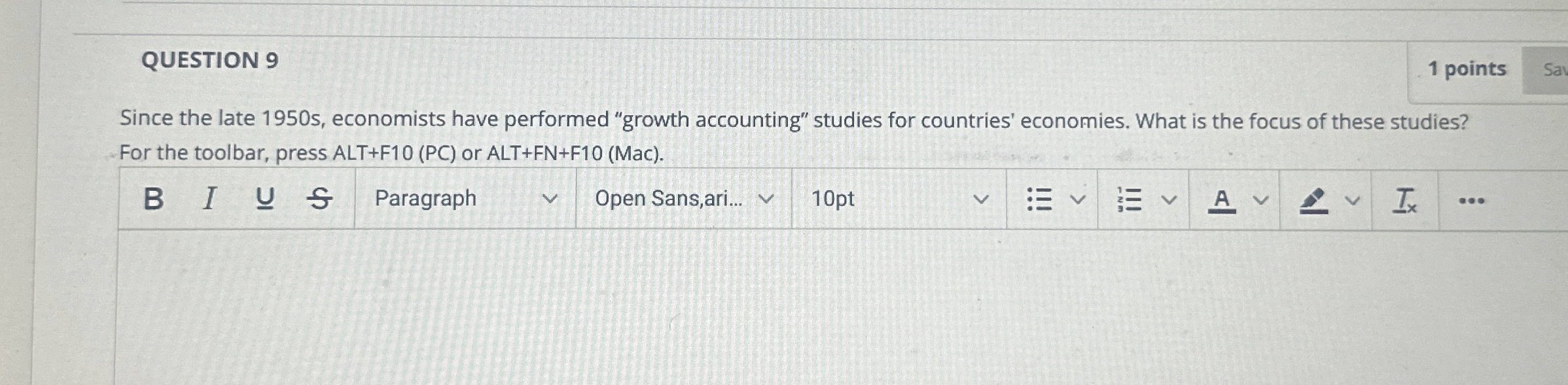 Solved QUESTION 91 ﻿pointsSince the late 1950 ﻿s, | Chegg.com