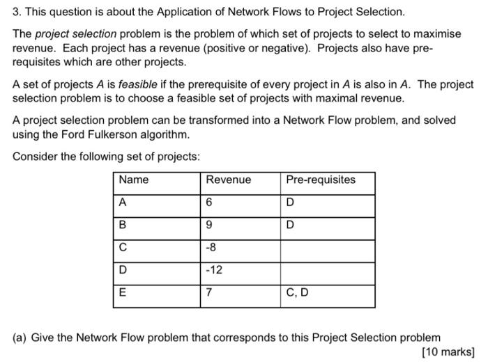 3. This question is about the Application of Network | Chegg.com