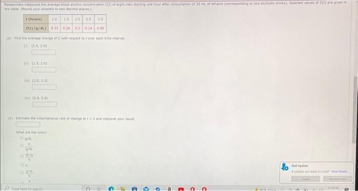 Solved the bole. (ifsund your avwers ro twâ oecoma.places:) | Chegg.com