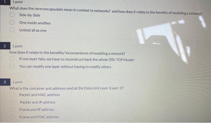Solved What does the term encapsulate mean in context to | Chegg.com