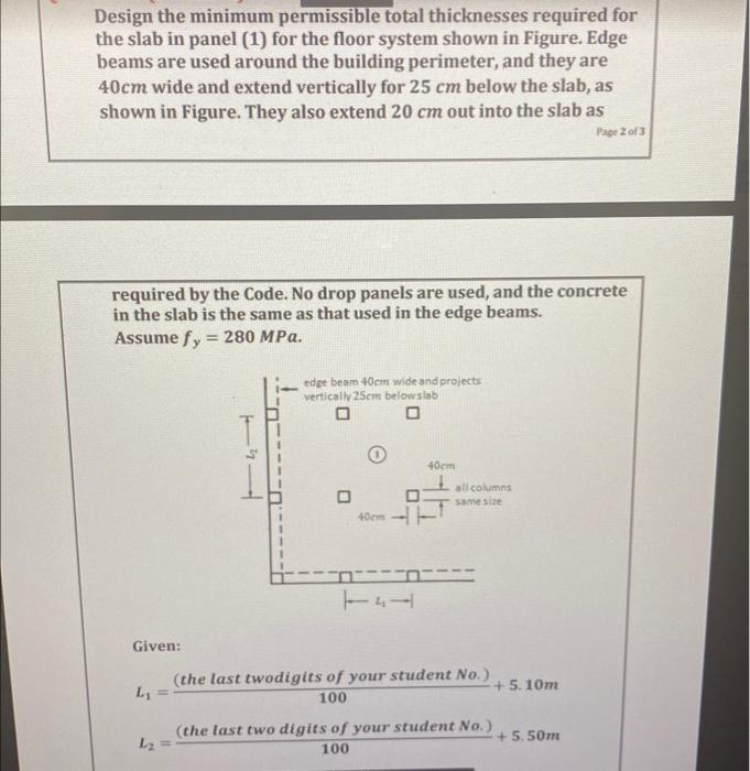 Solved Design the minimum permissible total thicknesses | Chegg.com