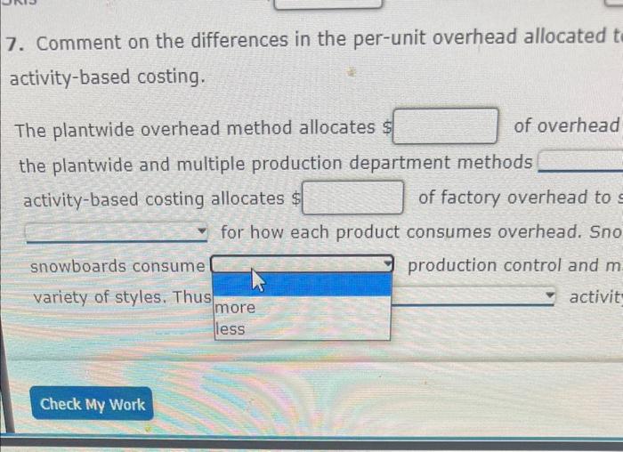 Solved Allocate overhead using a single plantwide rate, | Chegg.com
