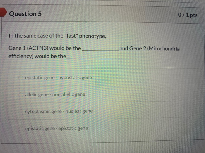 Solved ACTN3 is a gene that encodes for alpha-actinin-3, a | Chegg.com
