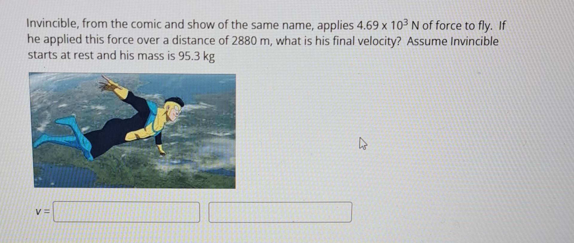 Solved Invincible, from the comic and show of the same name, | Chegg.com