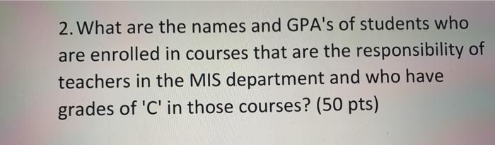 Solved COSC 2307 Assignment 1 Relational Algebra Guideline: | Chegg.com
