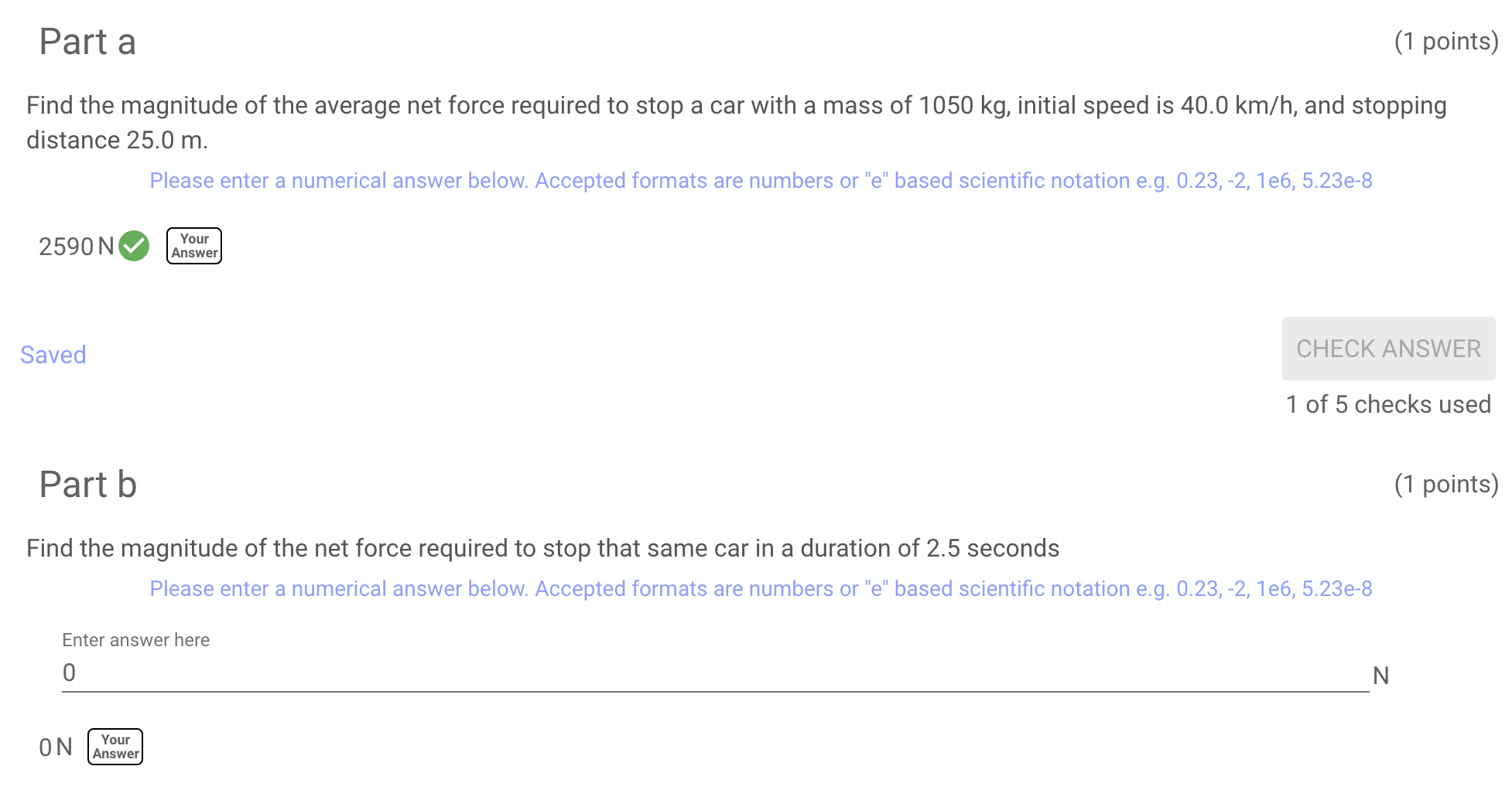 Solved Part aFind the magnitude of the average net force | Chegg.com Solved Part aFind the magnitude of the average net force | Chegg.com