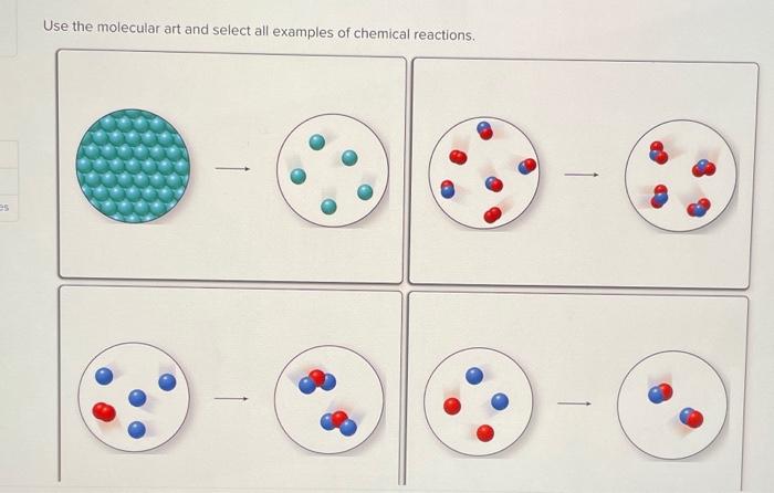 Solved Use the molecular art and select all examples of | Chegg.com Solved Use the molecular art and select all examples of | Chegg.com
