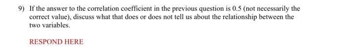 Solved 8) Find the covariance and correlation coefficient of | Chegg.com