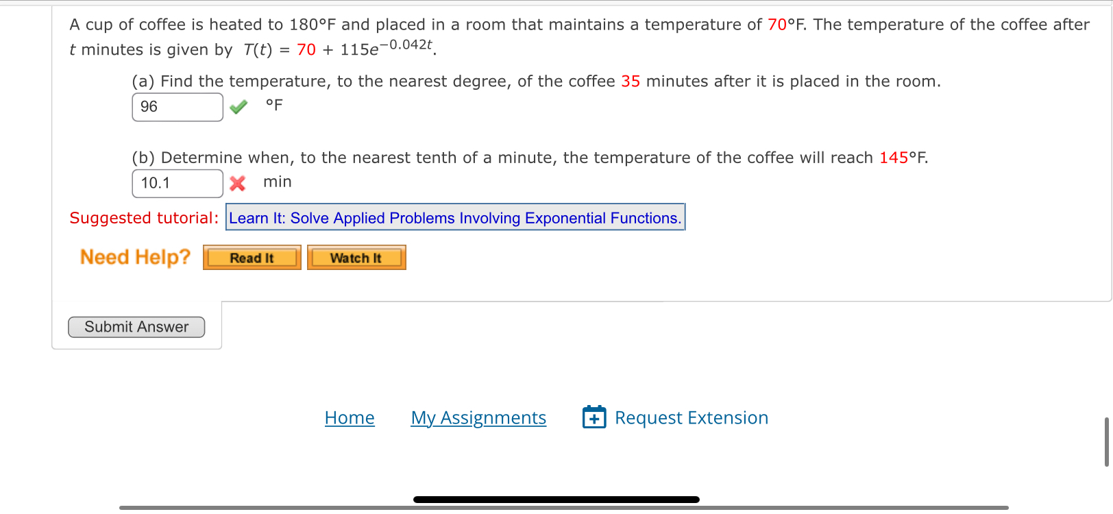 Solved A cup of coffee is heated to 180°F ﻿and placed in a | Chegg.com