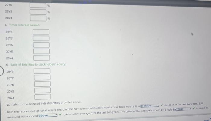 Solved Solvency and Pripfitalty Trehd Anclysis Addal Compary | Chegg.com