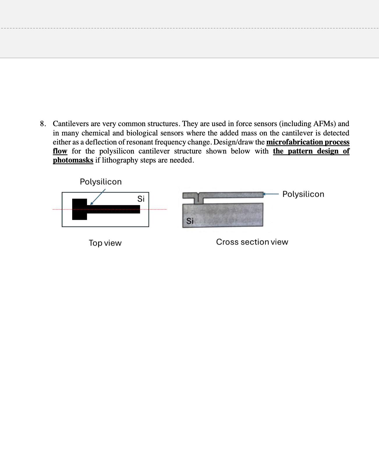 Solved Cantilevers are very common structures. They are used | Chegg.com