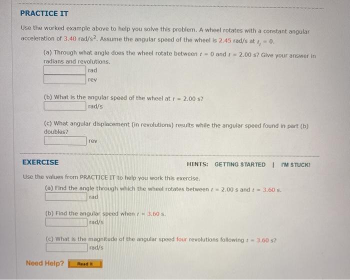 Solved PRACTICE IT Use the worked example above to help you | Chegg.com