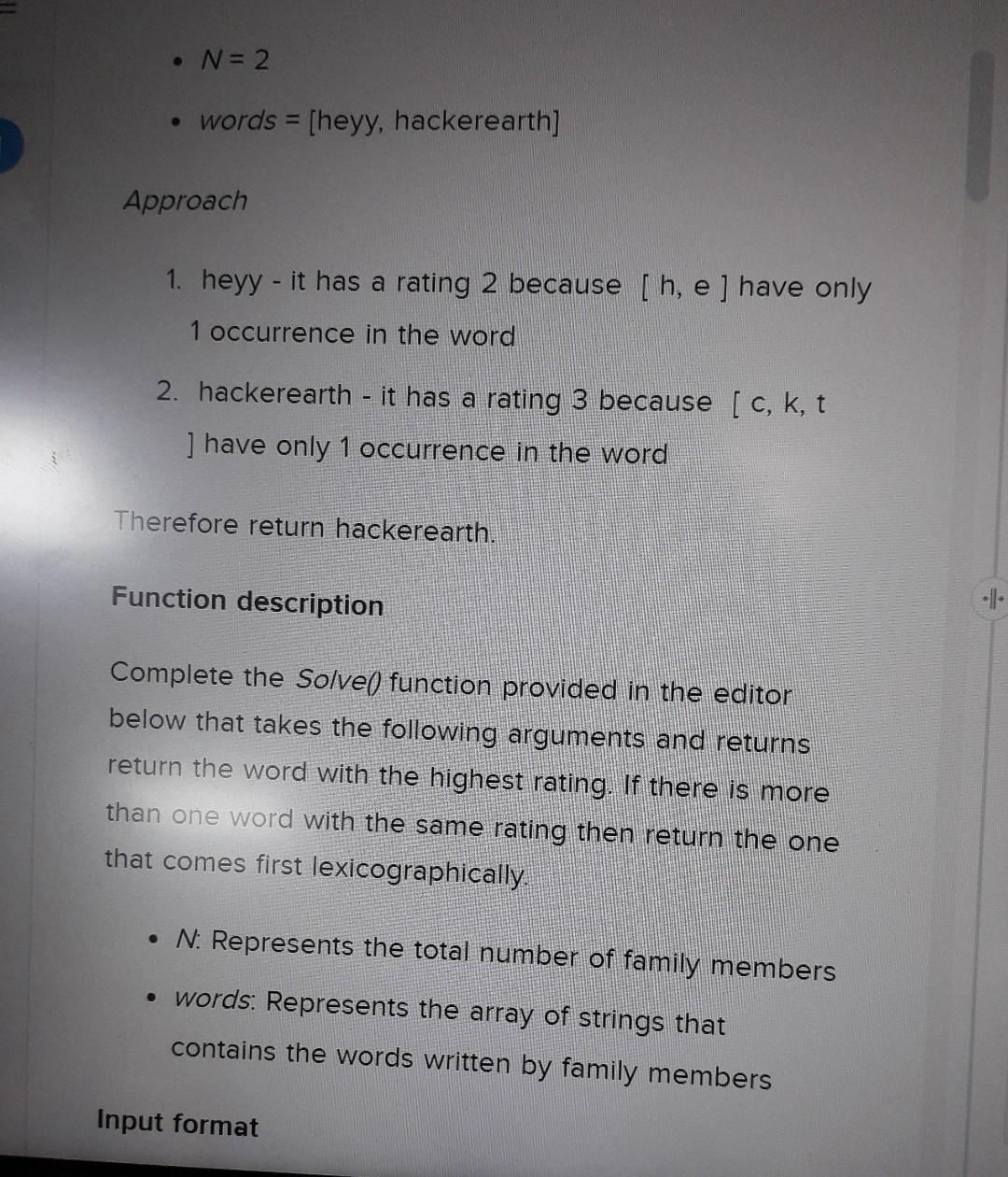 Solved Letter count You are playing a game of Letter count | Chegg.com