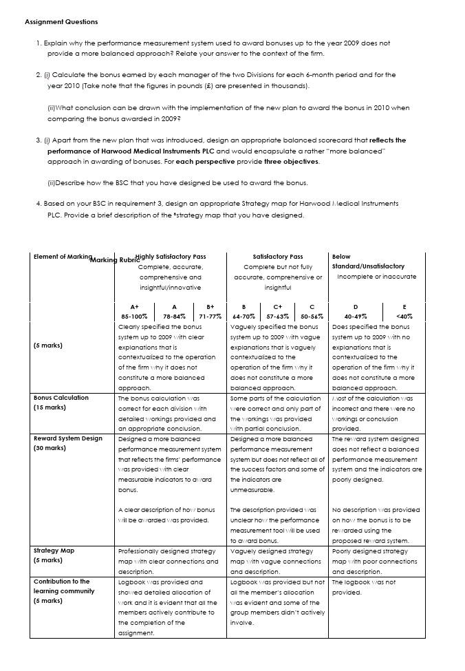 Solved Assignment Questions 1. Explain why the performance | Chegg.com