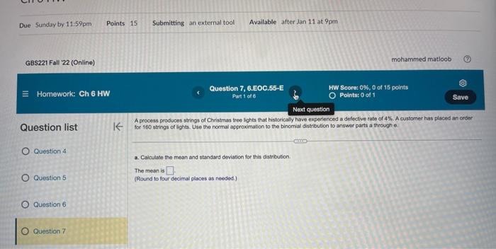 Solved K A peocess produces strings of Christmas toee lights | Chegg.com