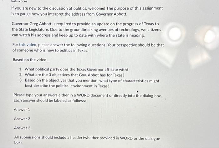 Solved Instructions If you are new to the discussion of | Chegg.com