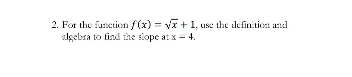 Solved For the function f(x)=x2+1, ﻿use the definition and | Chegg.com