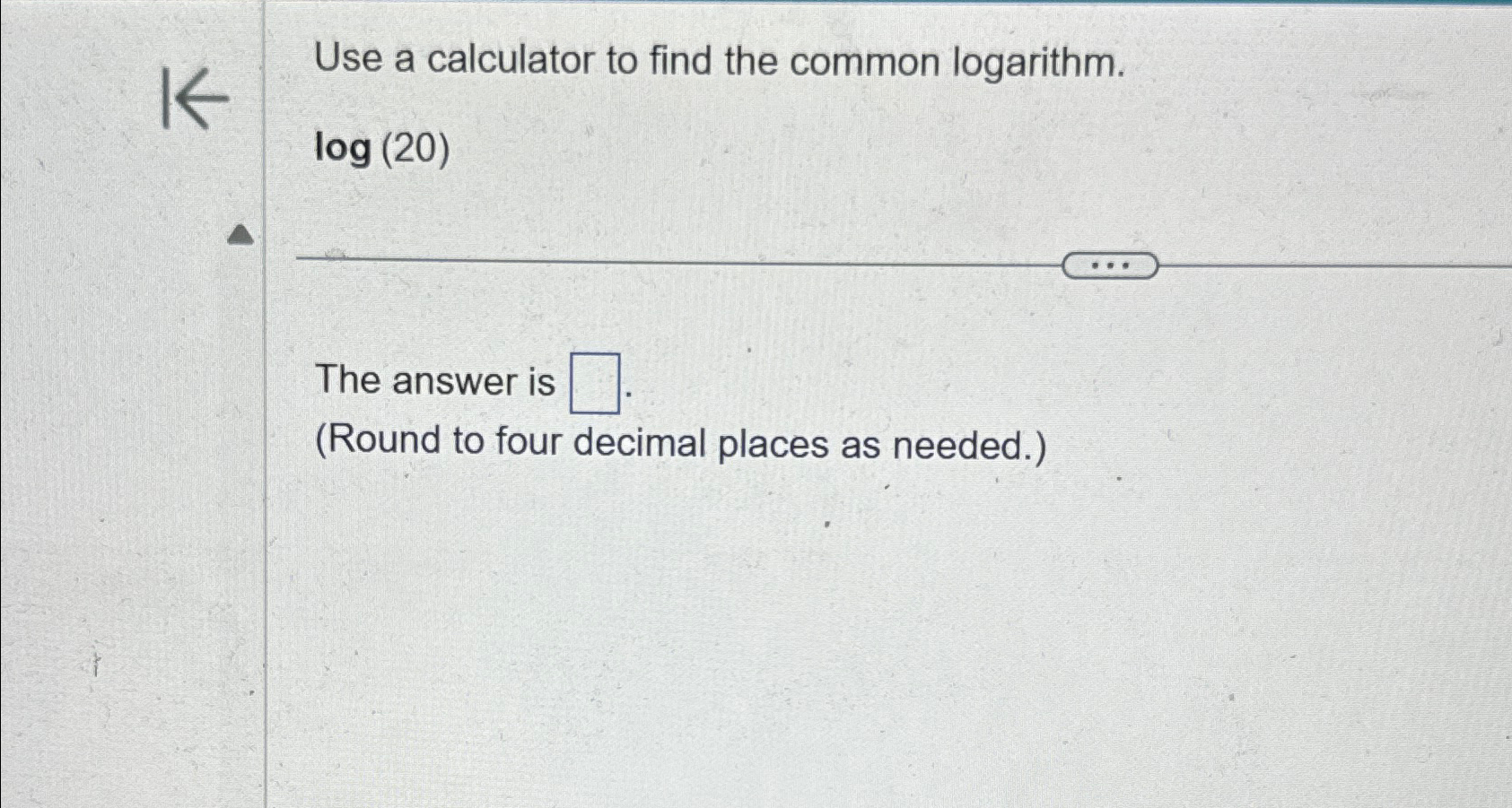 Solved Use a calculator to find the common | Chegg.com