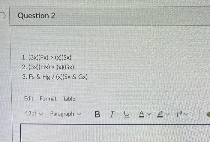 Solved Instructions Use the change of quantifier (otherwise | Chegg.com