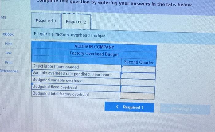 Solved Exercise 7-13 (Algo) Manufacturing: Direct labor and | Chegg.com Solved Exercise 7-13 (Algo) Manufacturing: Direct labor and | Chegg.com