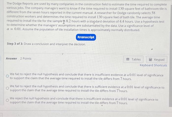 Solved The Dodge Reports are used by many companies in the | Chegg.com