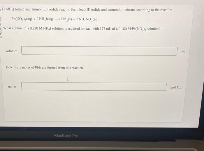 Solved Consider the neutralization reaction | Chegg.com