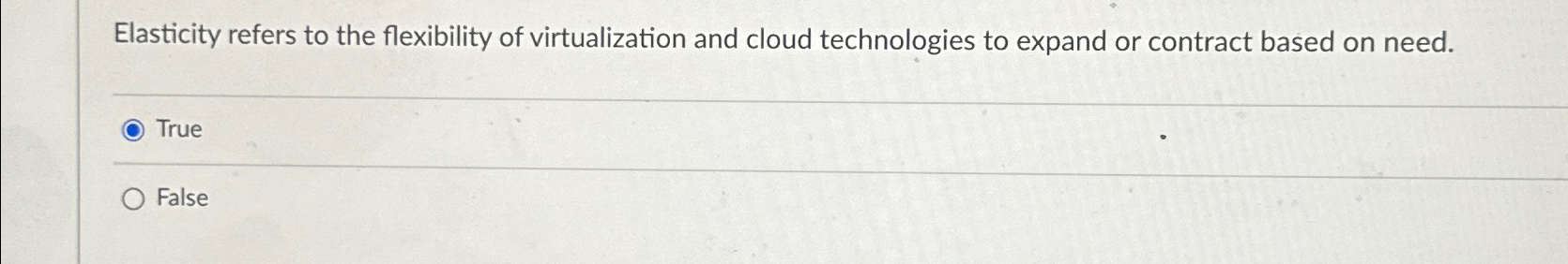 Solved Elasticity refers to the flexibility of | Chegg.com