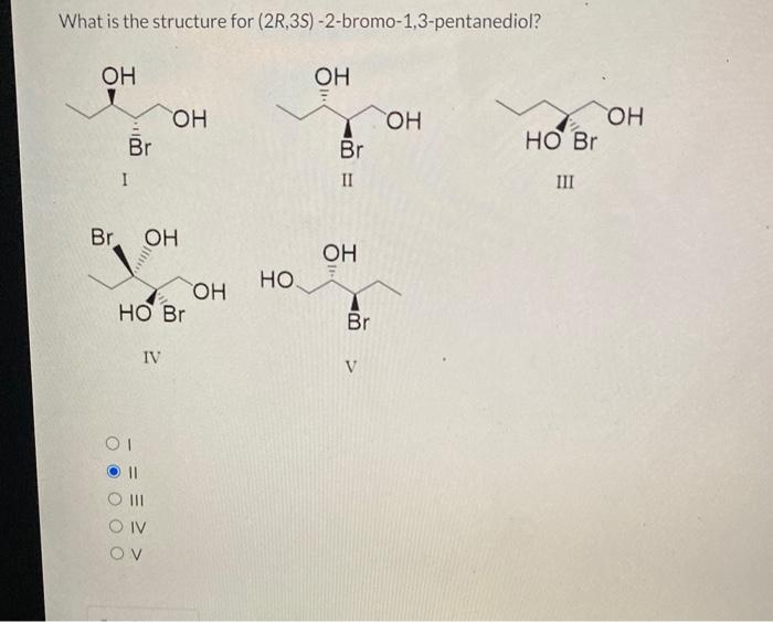 Solved What is the structure for (2R,3S) | Chegg.com