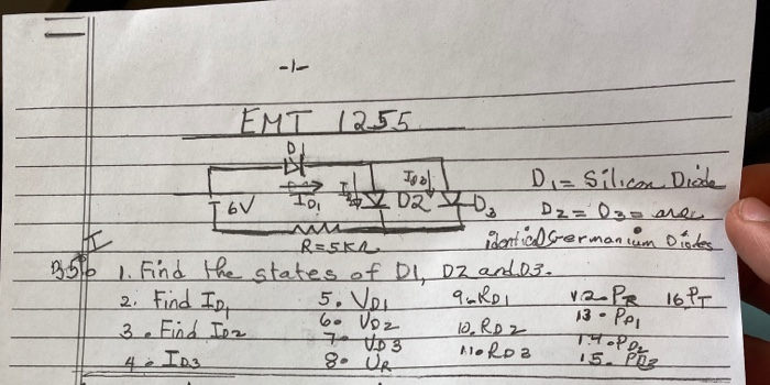 Solved EMT 1255 RESKO U WA 1. Find 2. Find 3. Find 4. In I | Chegg.com