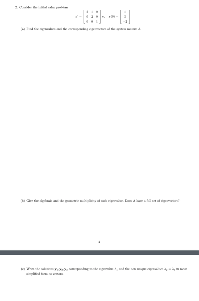 Consider the initial value | Chegg.com