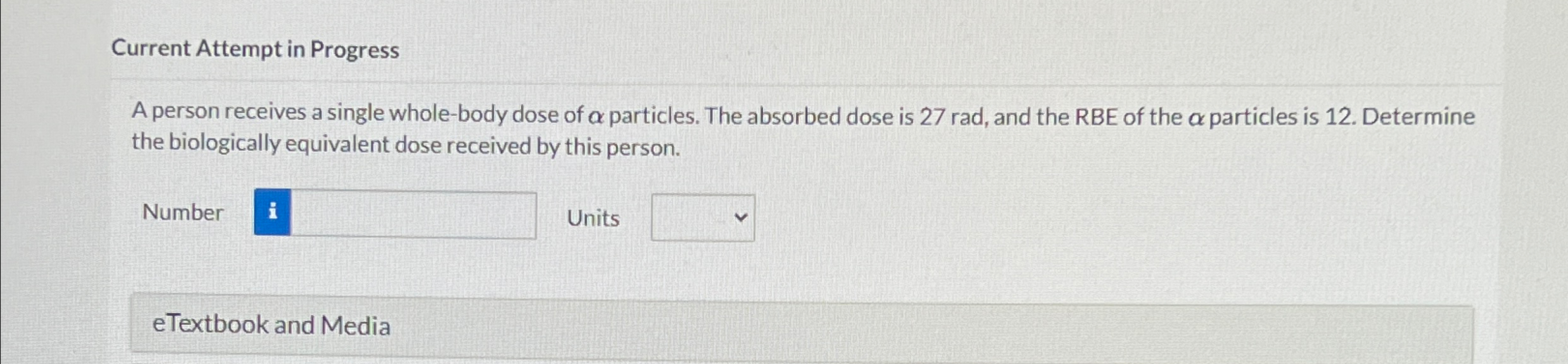 Solved Current Attempt in ProgressA person receives a single | Chegg.com