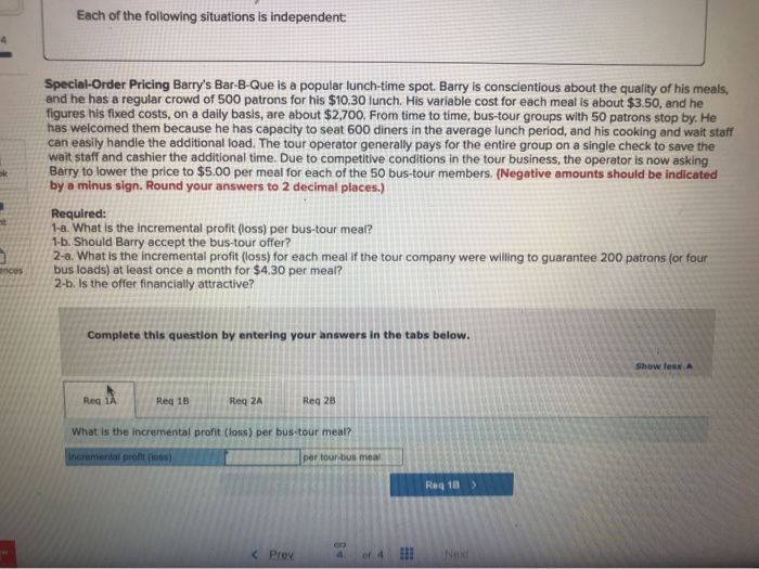 Solved Check my work Make or Buy Terry Inc. manufactures | Chegg.com