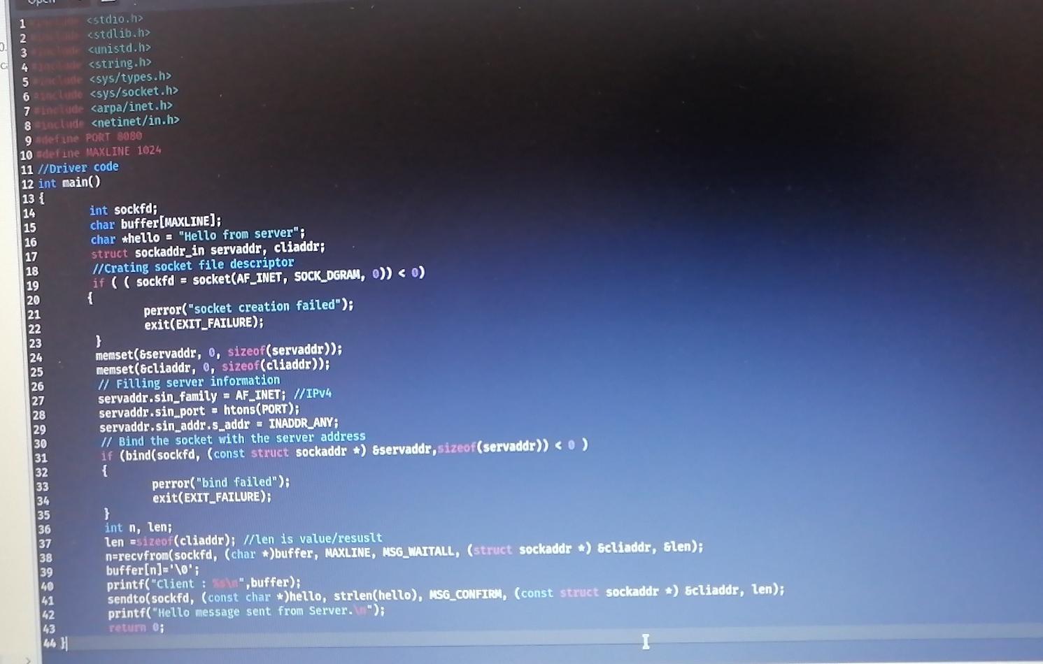 Solved Execute the UDP program using single and | Chegg.com