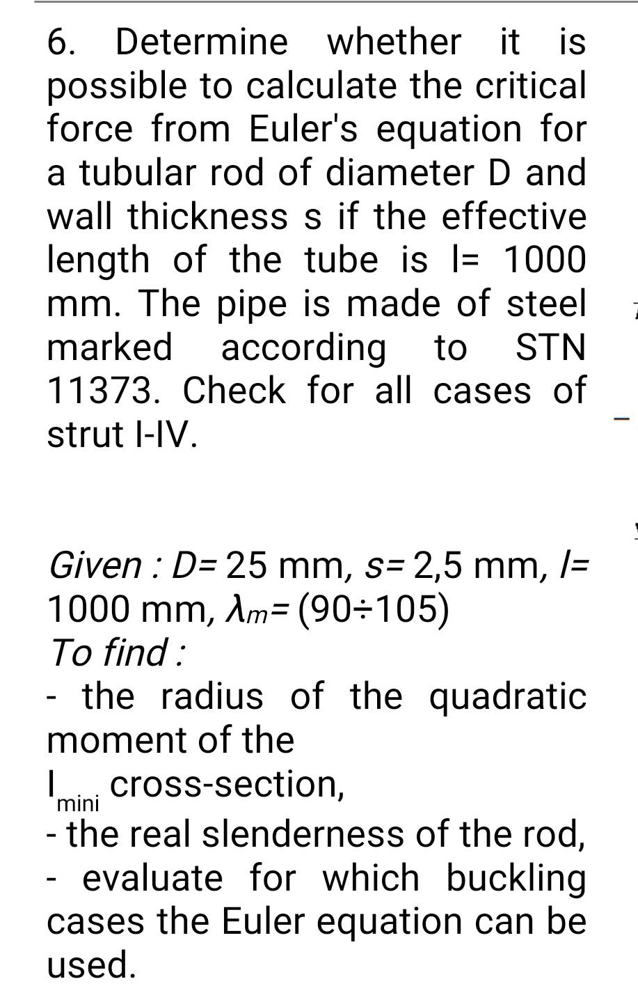 Solved 6. Determine whether it is possible to calculate the | Chegg.com