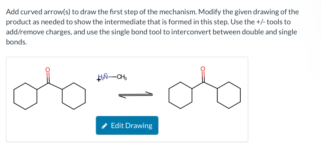 Solved Add curved arrow(s) ﻿to draw the first step of the | Chegg.com