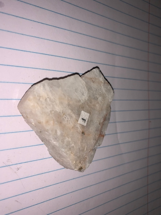 Solved Sample Color and streak Mineral Identification Chart | Chegg.com