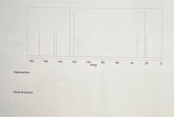 Explanation: Final structure | Chegg.com