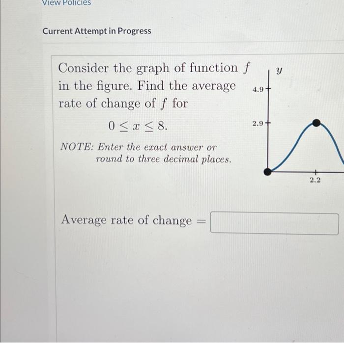 View Policies Current Attempt in Progress Consider | Chegg.com